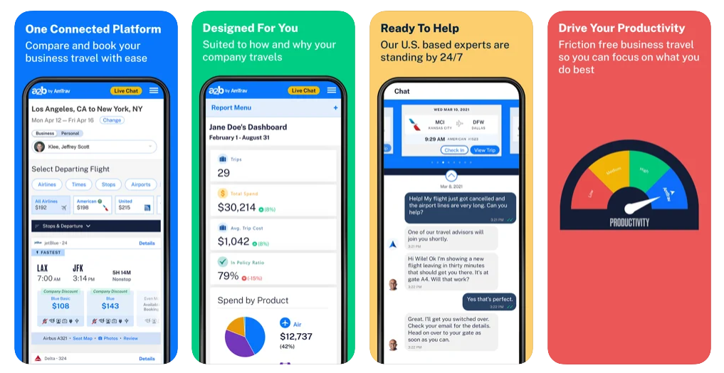 All about the AmTrav app