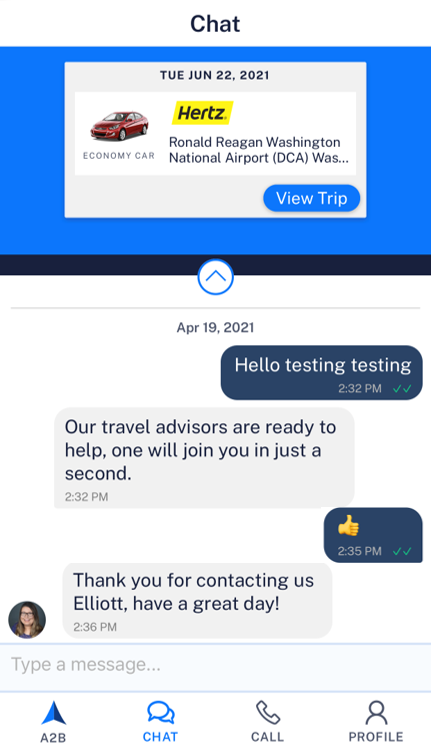All about the AmTrav app