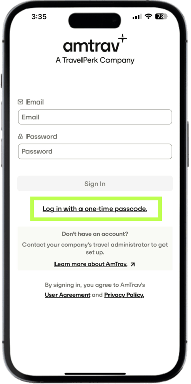 All about the AmTrav app