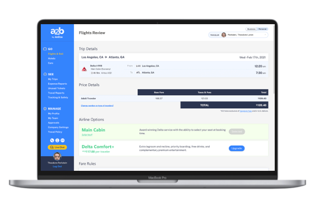 AmTrav | Watch Demo Corporate Travel Solution